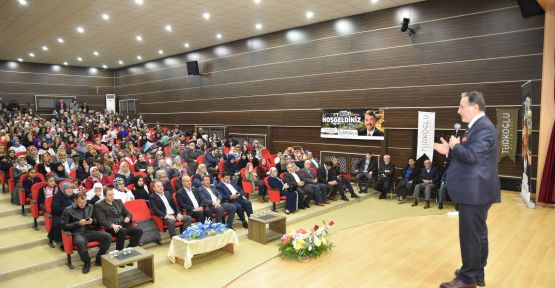 TÜRKOĞLU PROF. DR. MUSTAFA KARATAŞ’I AĞIRLADI